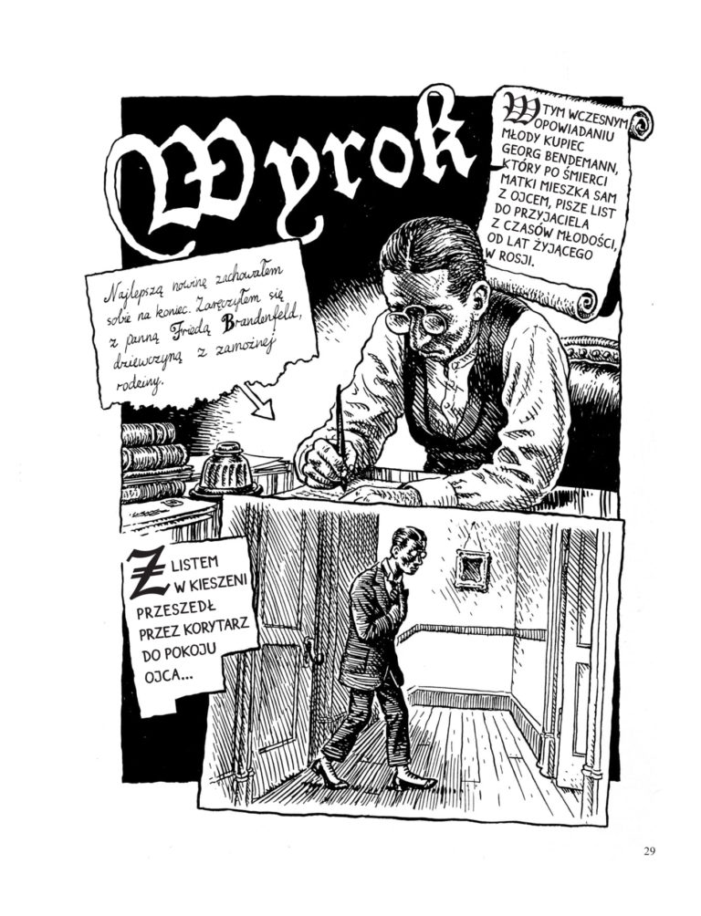 Komiks o Franzu Kafce – Xięgarnia Komiks o Franzu Kafce – Xięgarnia